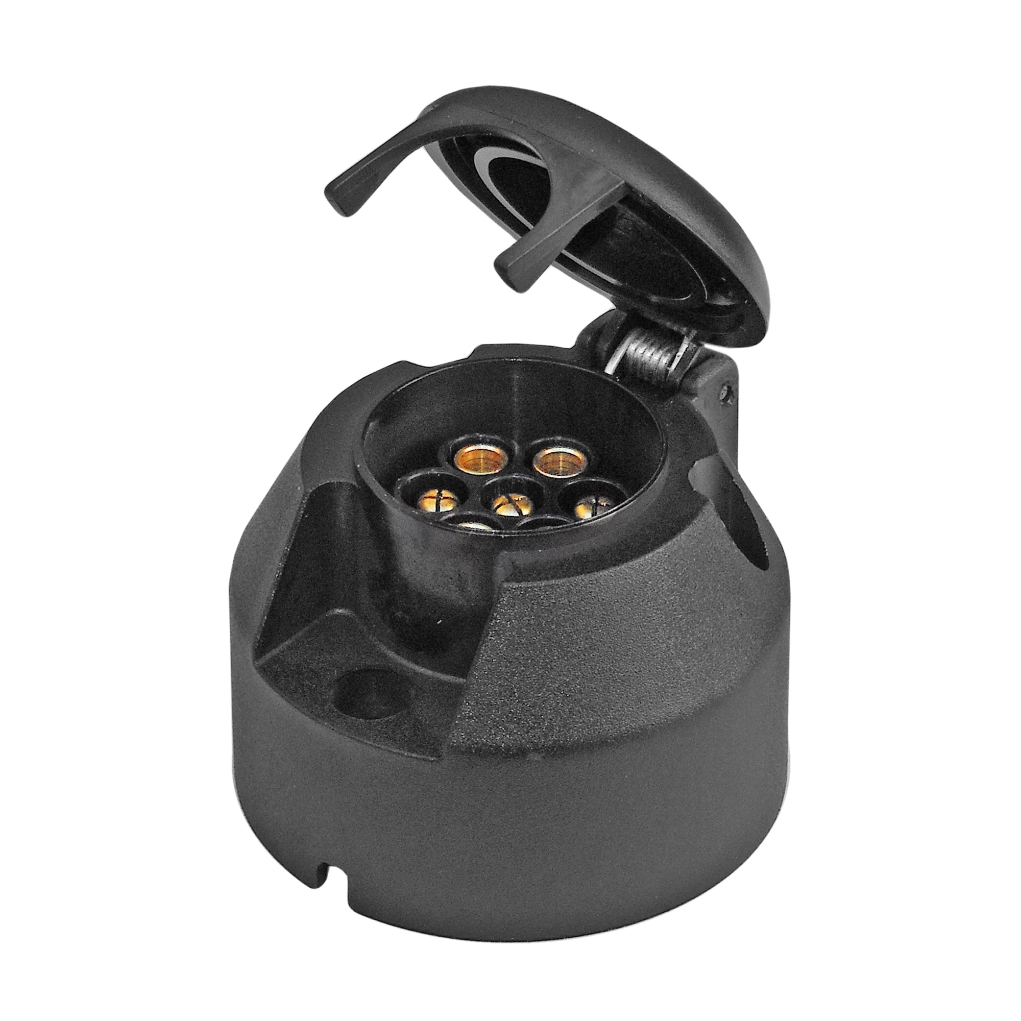 Five Oceans 7-Way Round Trailer Socket - FO2355 - Walmart.com