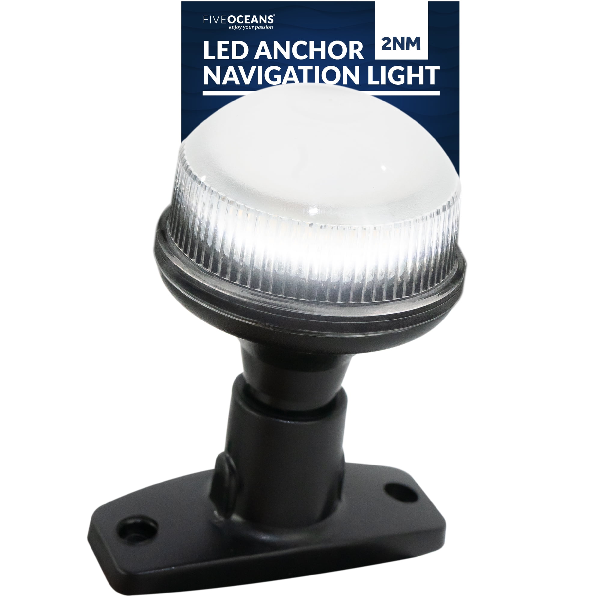 Five Oceans Anchor Light - Stern Lights for Boats, Boat Lights ...