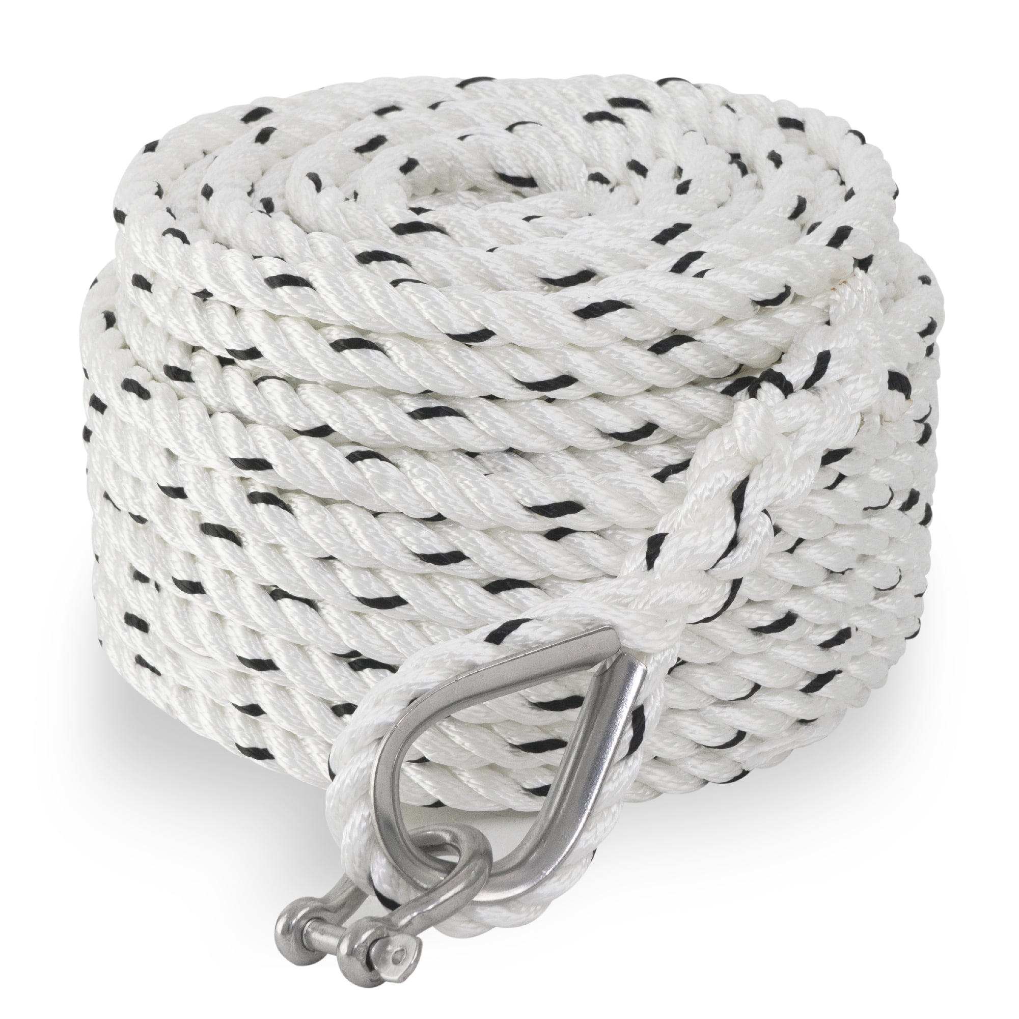 Five Oceans Anchor Line 9/16 inch x 100 ft - Anchor Rope Line - Marine ...