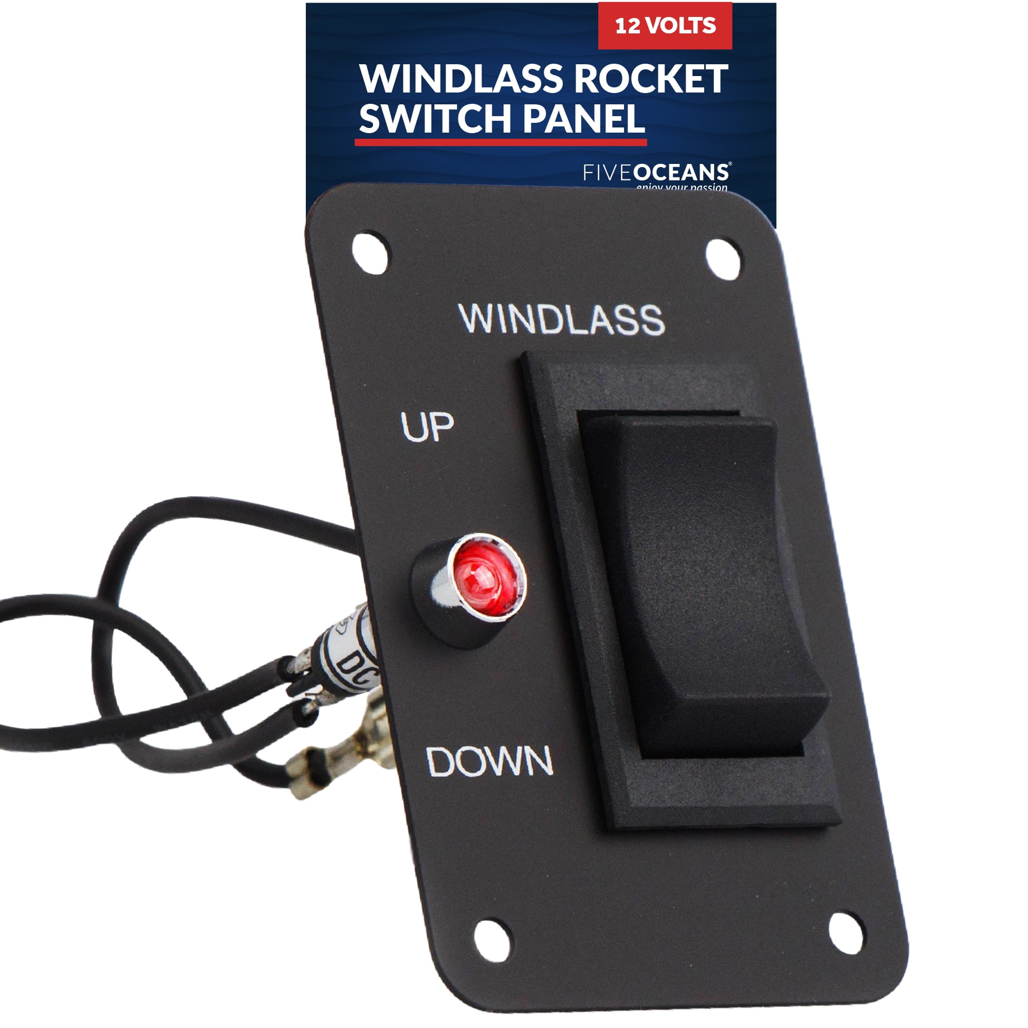 Five Oceans Boat Anchor Windlass Rocker Switch, Controlling Up/Down ...