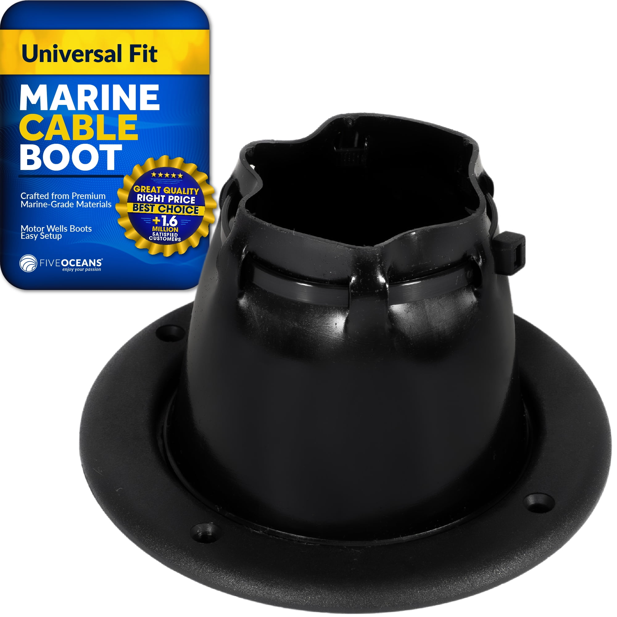 Five Oceans Cable Boot - Boat Transom and Motor Well Rigging Boot ...