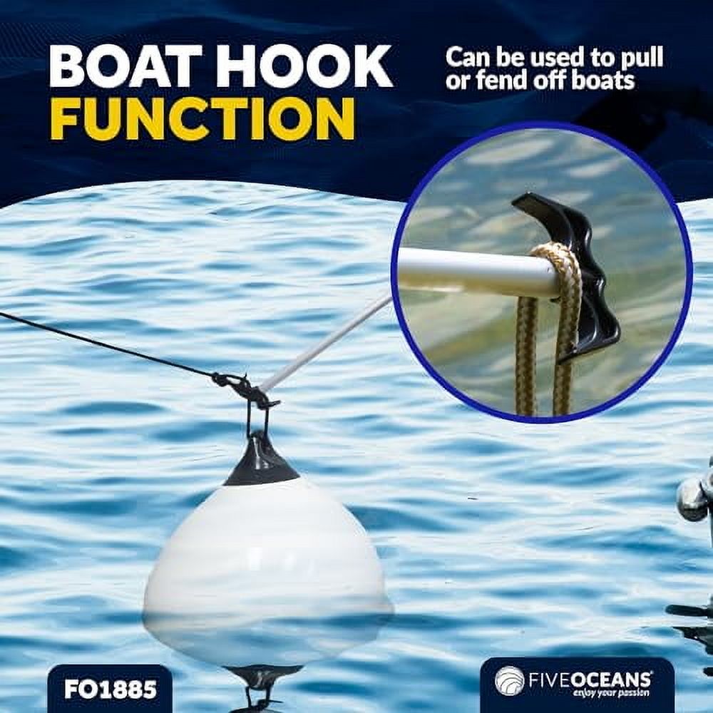 Five Oceans Canoe Paddle, Telescoping Canoe Paddles and Boat Hook ...