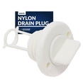 Five Oceans Marine Nylon Bilge Drain Plug, 1-Inch Transom Hole, White ...