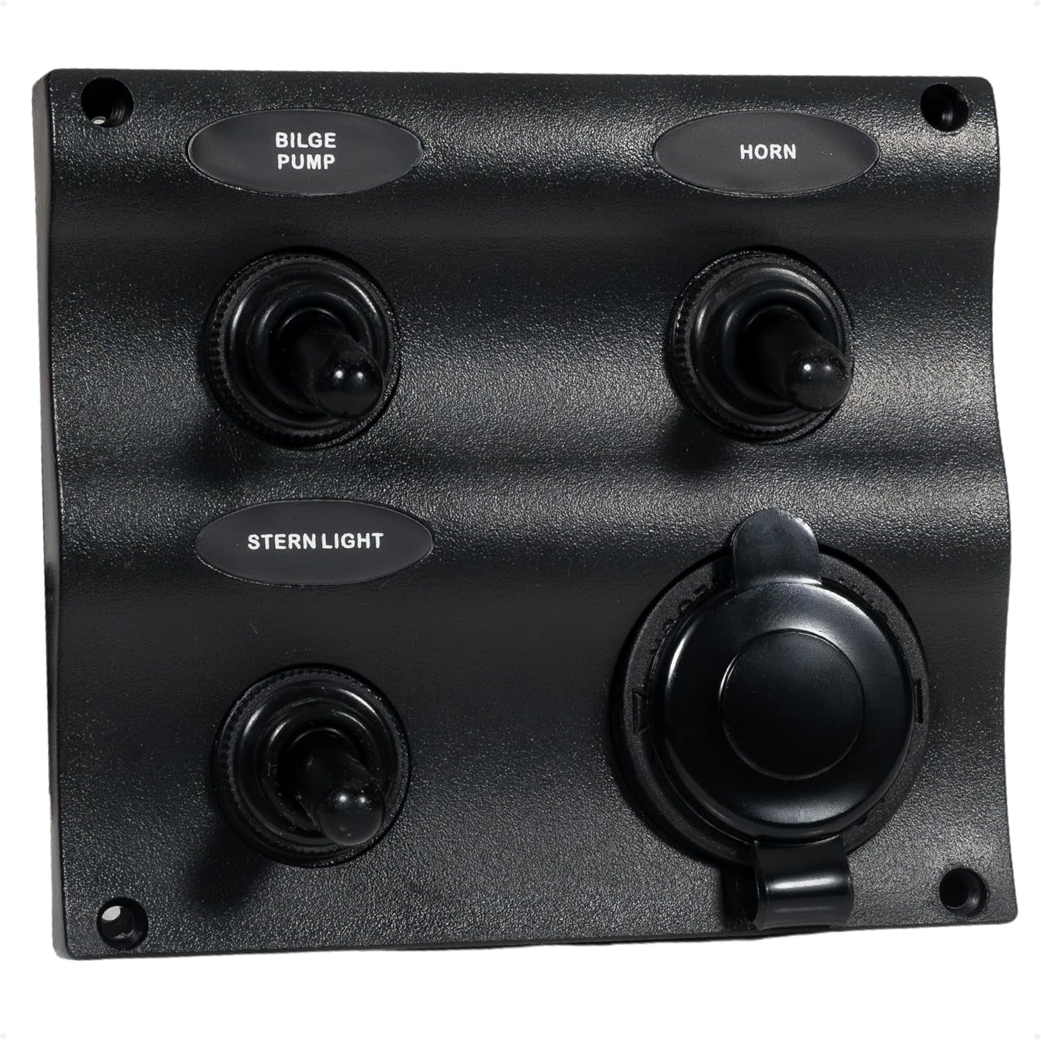Five Oceans LED Gang Switch Panel - Marine Switch Panel Waterproof ...