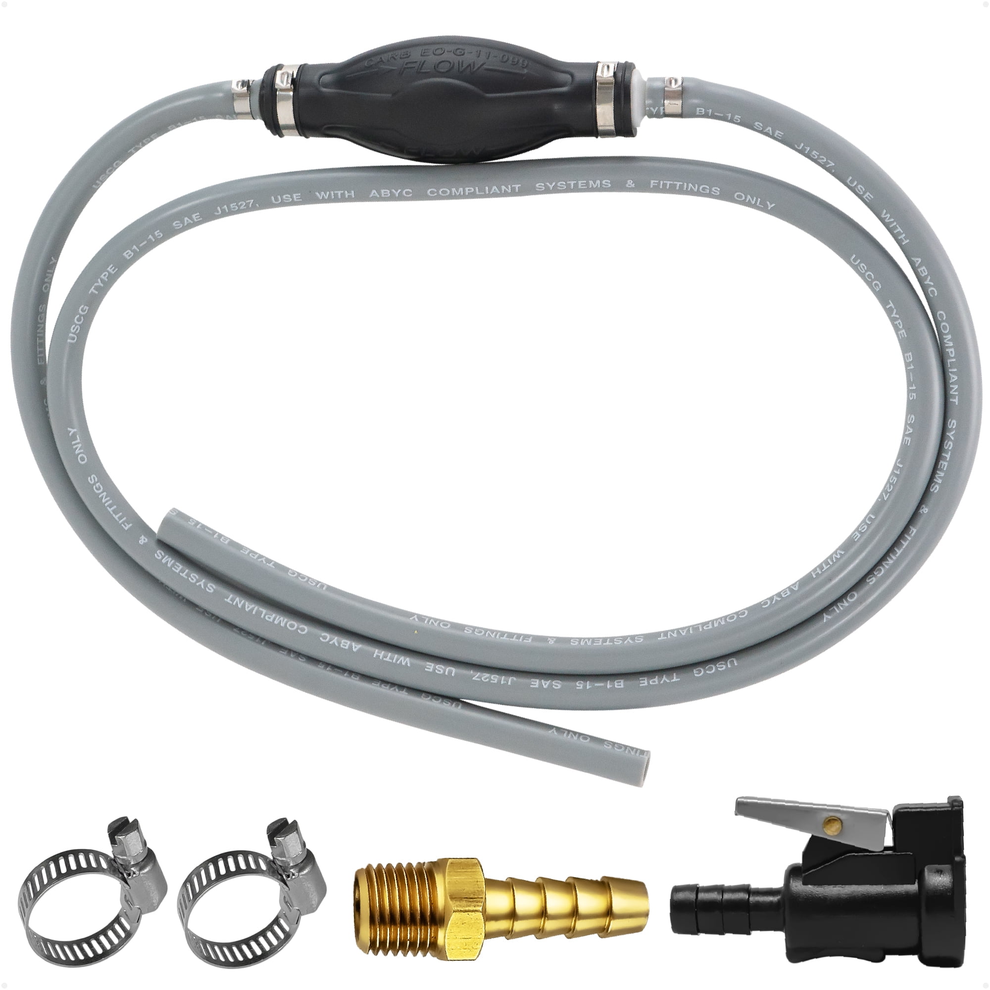 Five Oceans Marine Boat Fuel Line Kit for OMC/Johnson/Evinrude ...