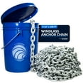 Five Oceans Marine Grade Windlass Anchor Chains for Boats, 5/16-Inch x ...
