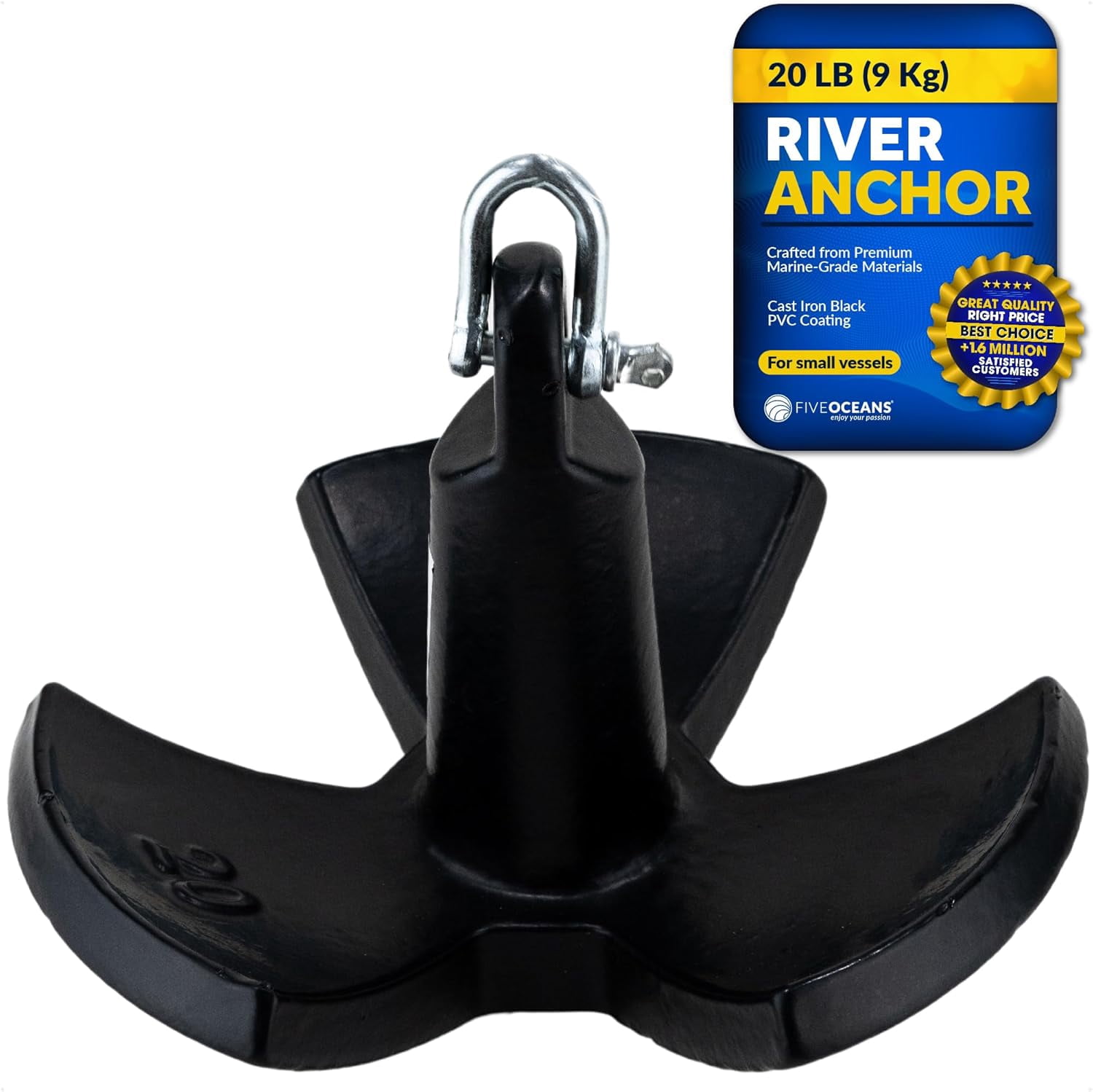 Five Oceans River Boat & Boat Kit, PVC Vinyl Coated, for Paddle Board ...