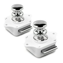 Sea-Dog Line Push Button Rim Latch, Chrome - Walmart.com