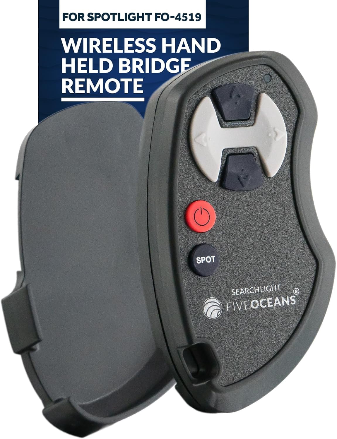 Five Oceans Wireless Hand Held Bridge Remote for Marine Boat Spotlight ...