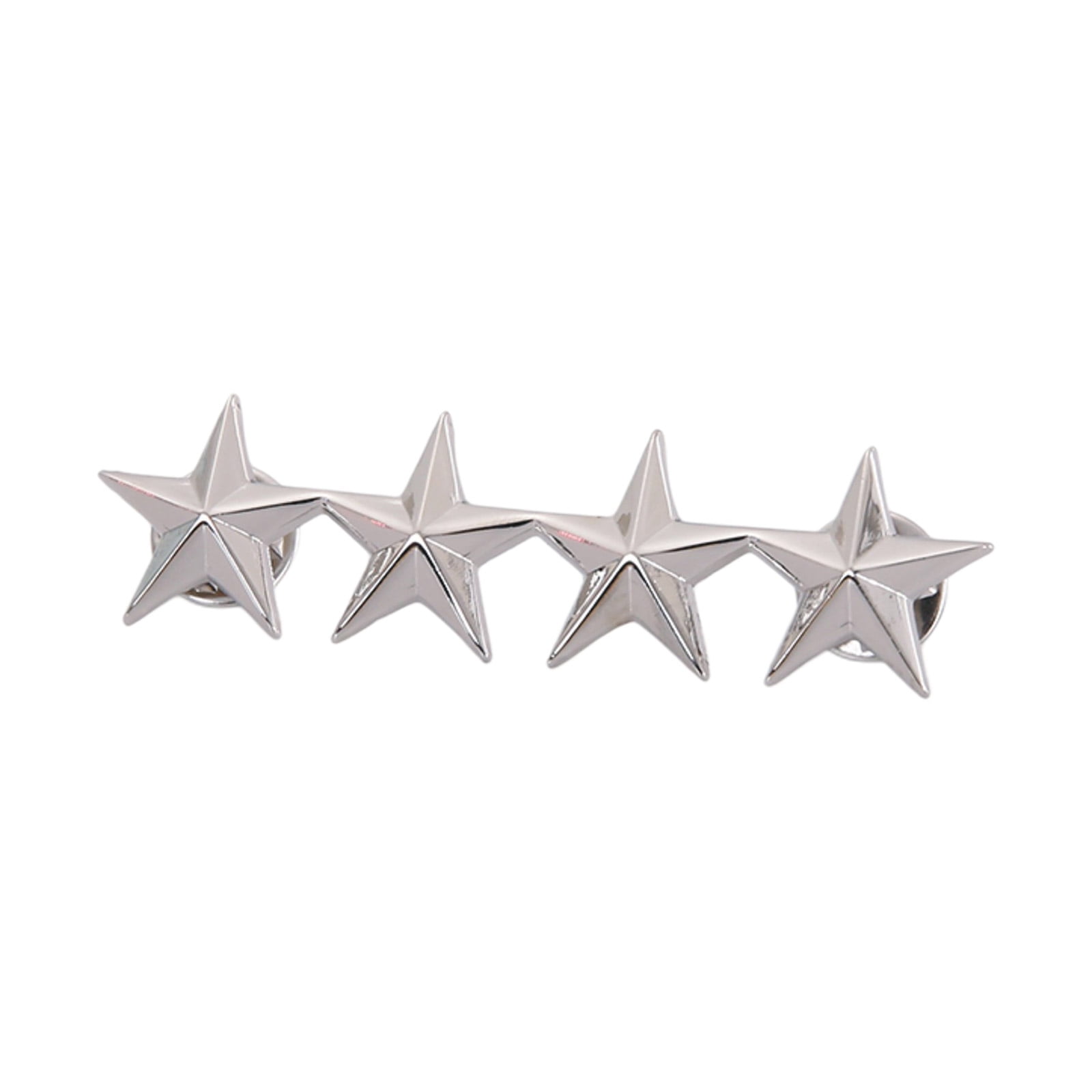 Five-Pointed Star Lapel Pin Collar Brooch Badage Women Men Star Metal ...