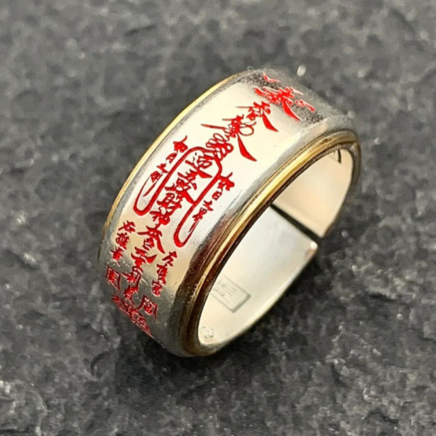 Five Road God of Wealth Ring Chinese Style Retro Ring Lucky Symbol ...