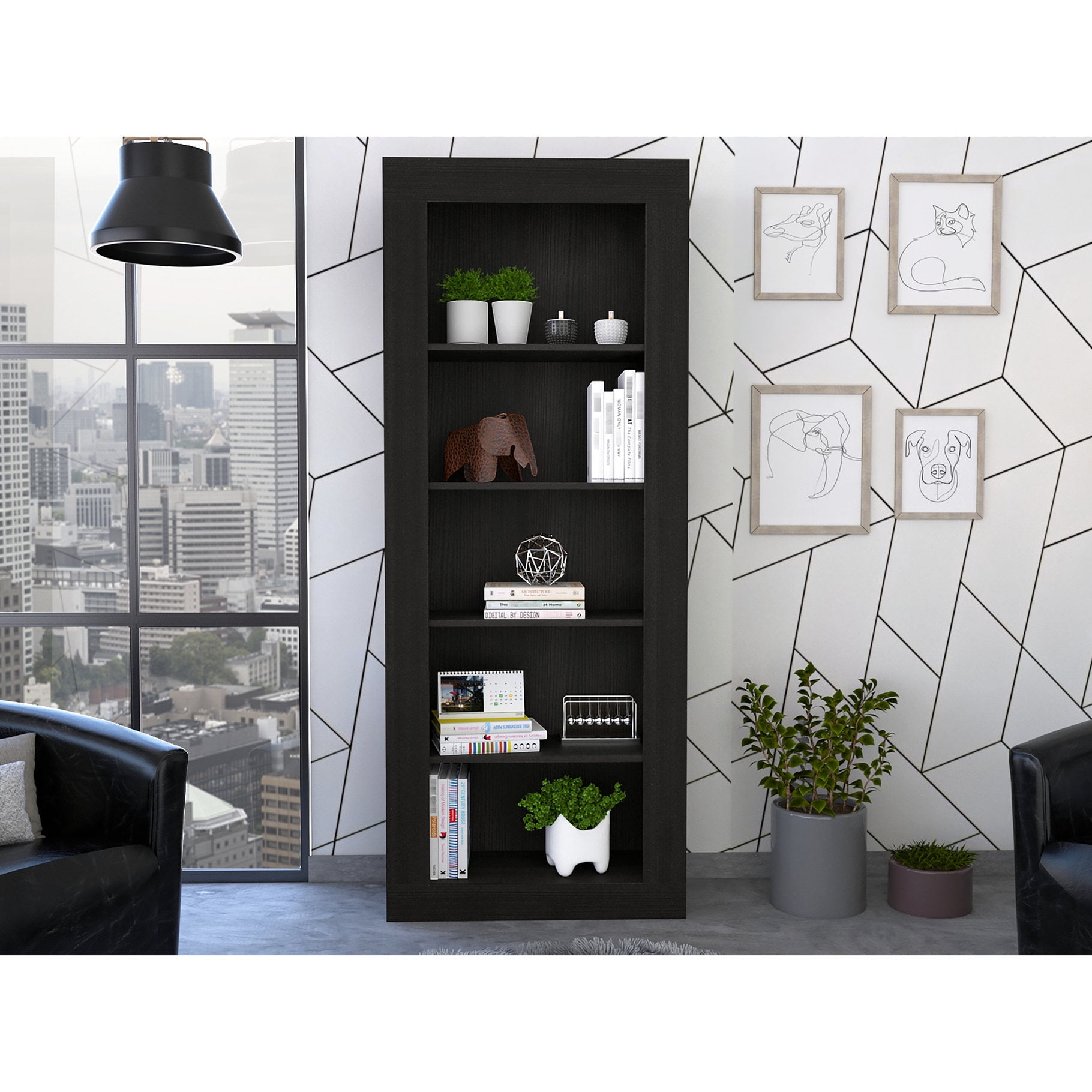 Five Shelves for Display and Storage | In Primary Living Areas, Modern ...