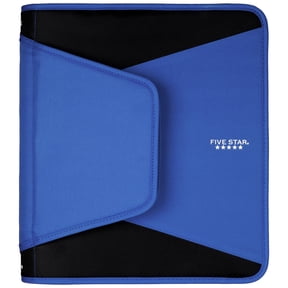 Five Star Zipper Binder, 1 inch 3-Ring Binder, Carry-All with Internal ...