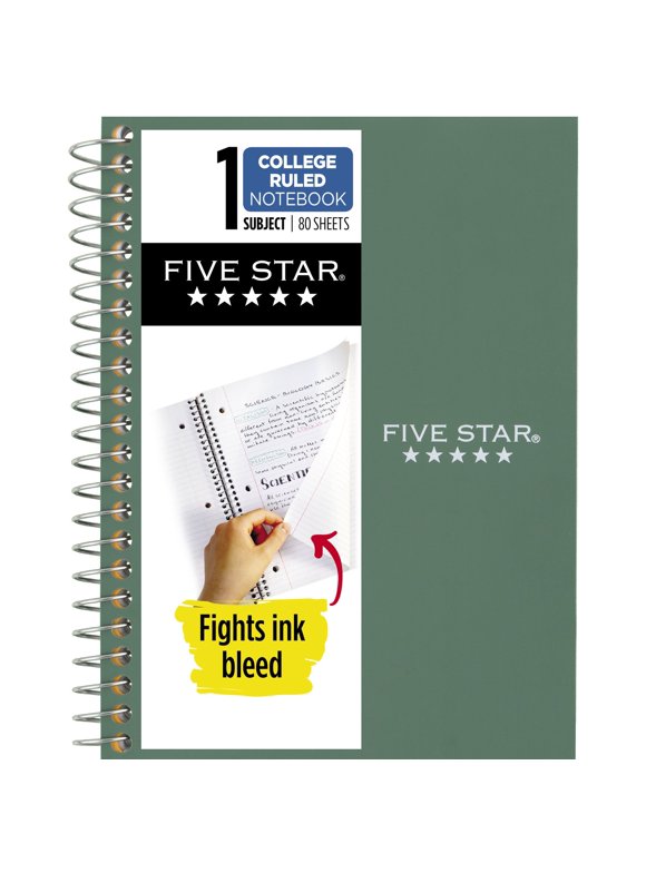 1-Subject Spiral Notebooks in Spiral Notebooks - Walmart.com