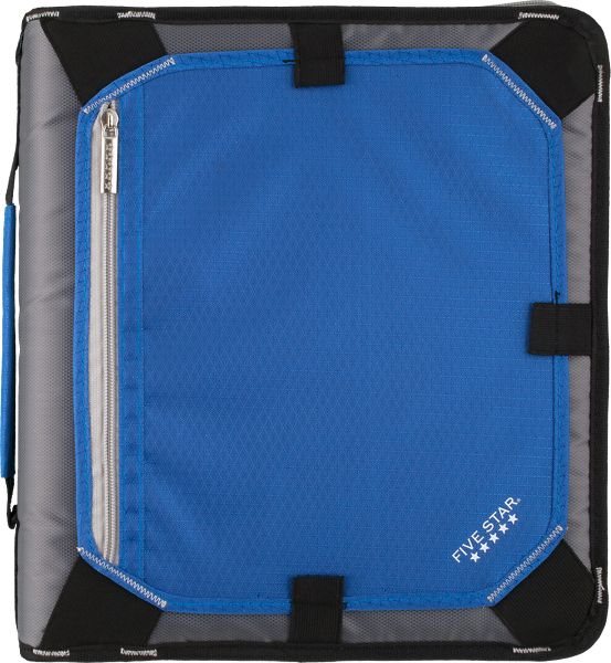 Five Star 2 inch Zipper Binder with Expandable Panel - Zipper Binders ...