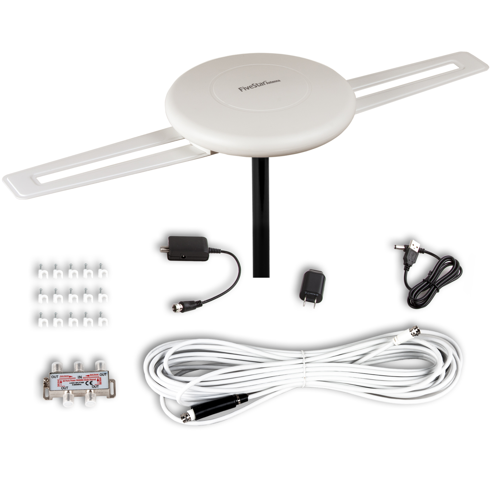 HAO14SDP 2.4GHZ DIRECTIONAL 14DBI HI-GAIN OUTDOOR ANTENNA KIT - Walmart.com
