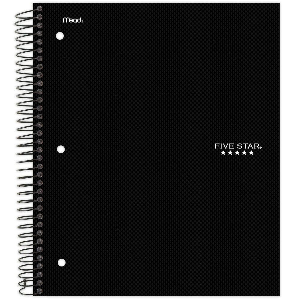 Five Star 220 sheet College Ruled 1 Subject Spiral Notebook - Assorted ...