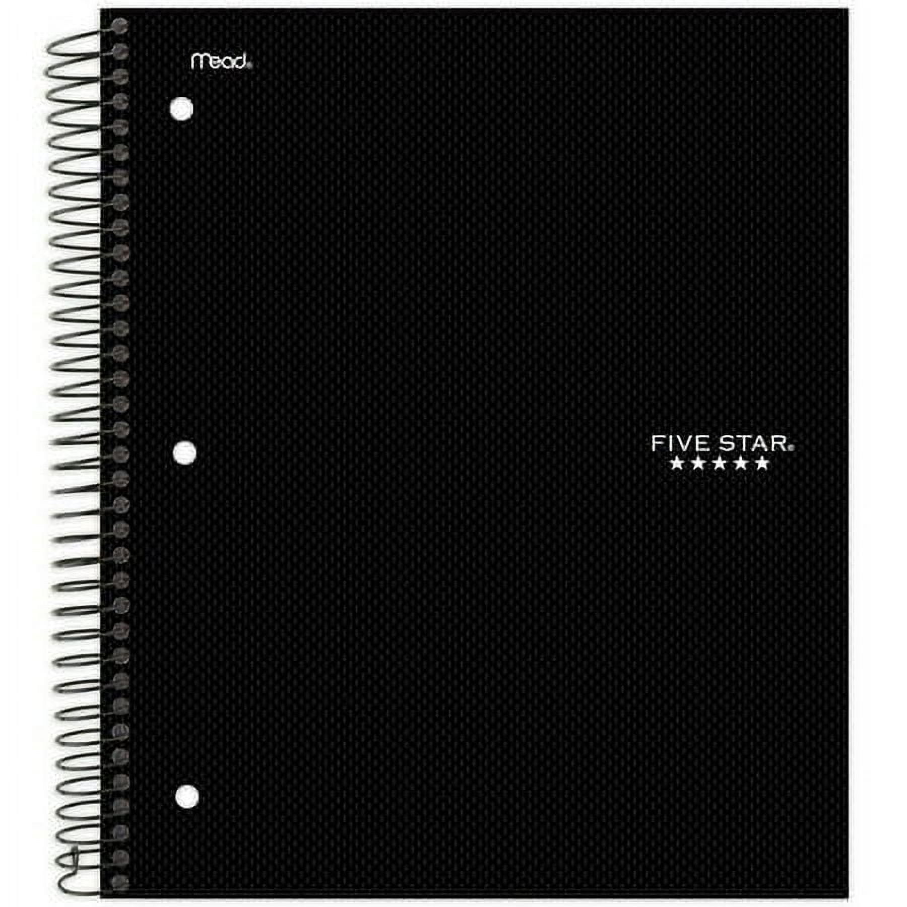 Five Star 220 sheet College Ruled 1 Subject Spiral Notebook - Assorted ...
