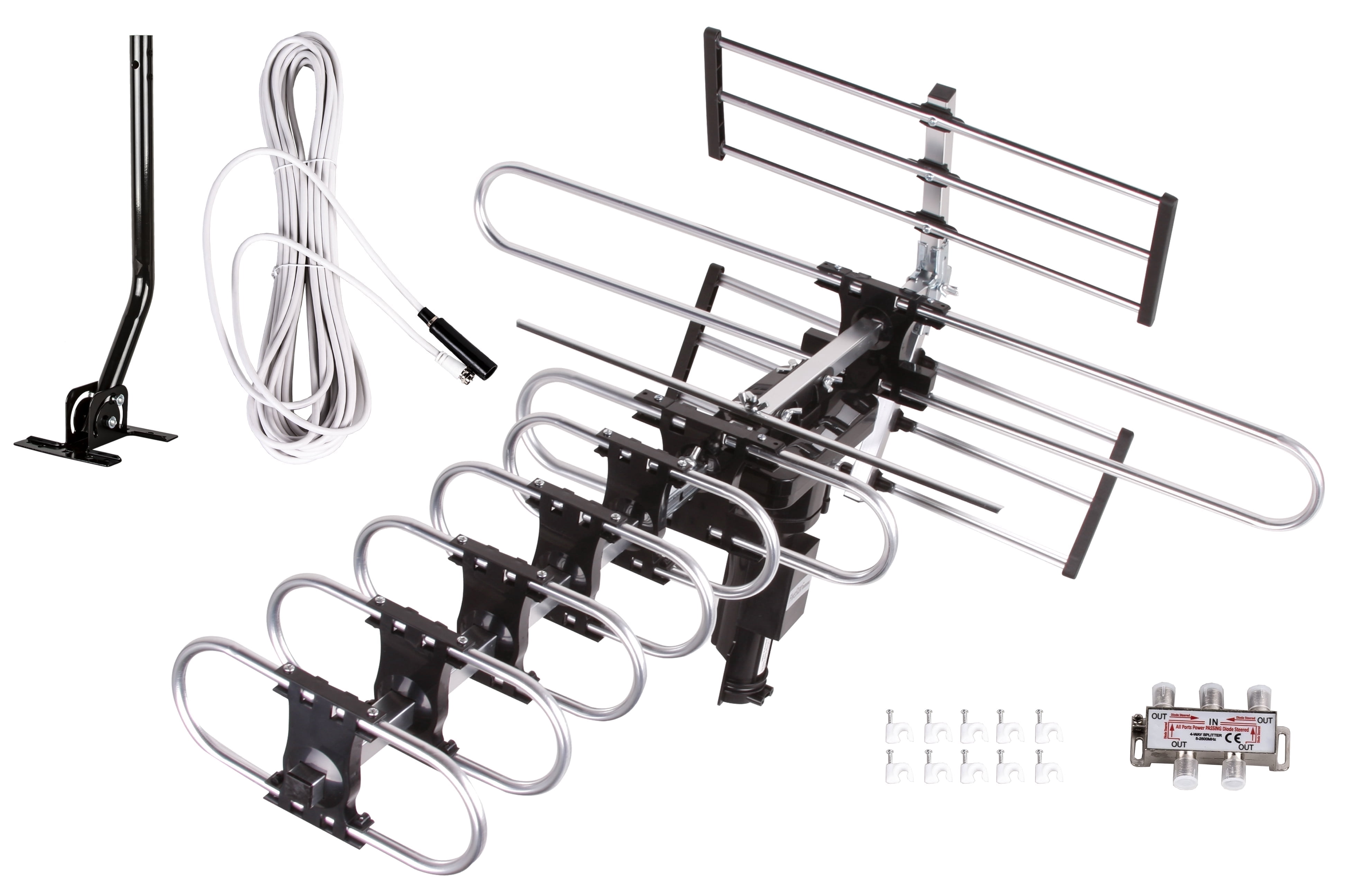 Five Star. 300 Mlie Long Range Remote Outdoor Antenna 360 Degree ...