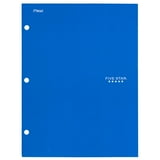 Five Star 4-Pocket Paper Folder,12.5" x 9.5" Blue, (72095) - Walmart.com