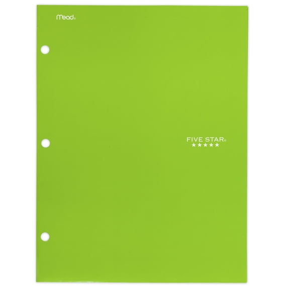 Five Star 4-Pocket Paper Folder - Folders - Walmart.com