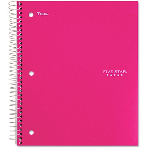 Five Star 5 Subject Notebook - Walmart.com