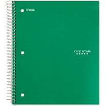 Five Star Wirebound Notebook 5 Subject, White - Walmart.com