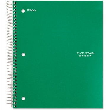 Five Star Wirebound Notebook 5 Subject, White - Walmart.com