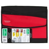 Five Star 8 Pkt Expanding File, Red - Walmart.com