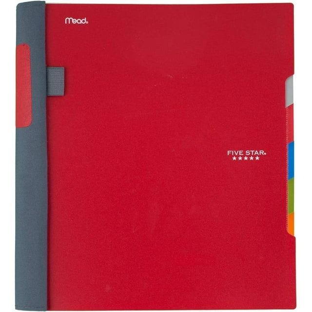 Five Star Advance Spiral Notebook 5 Subject College Ruled Paper 200