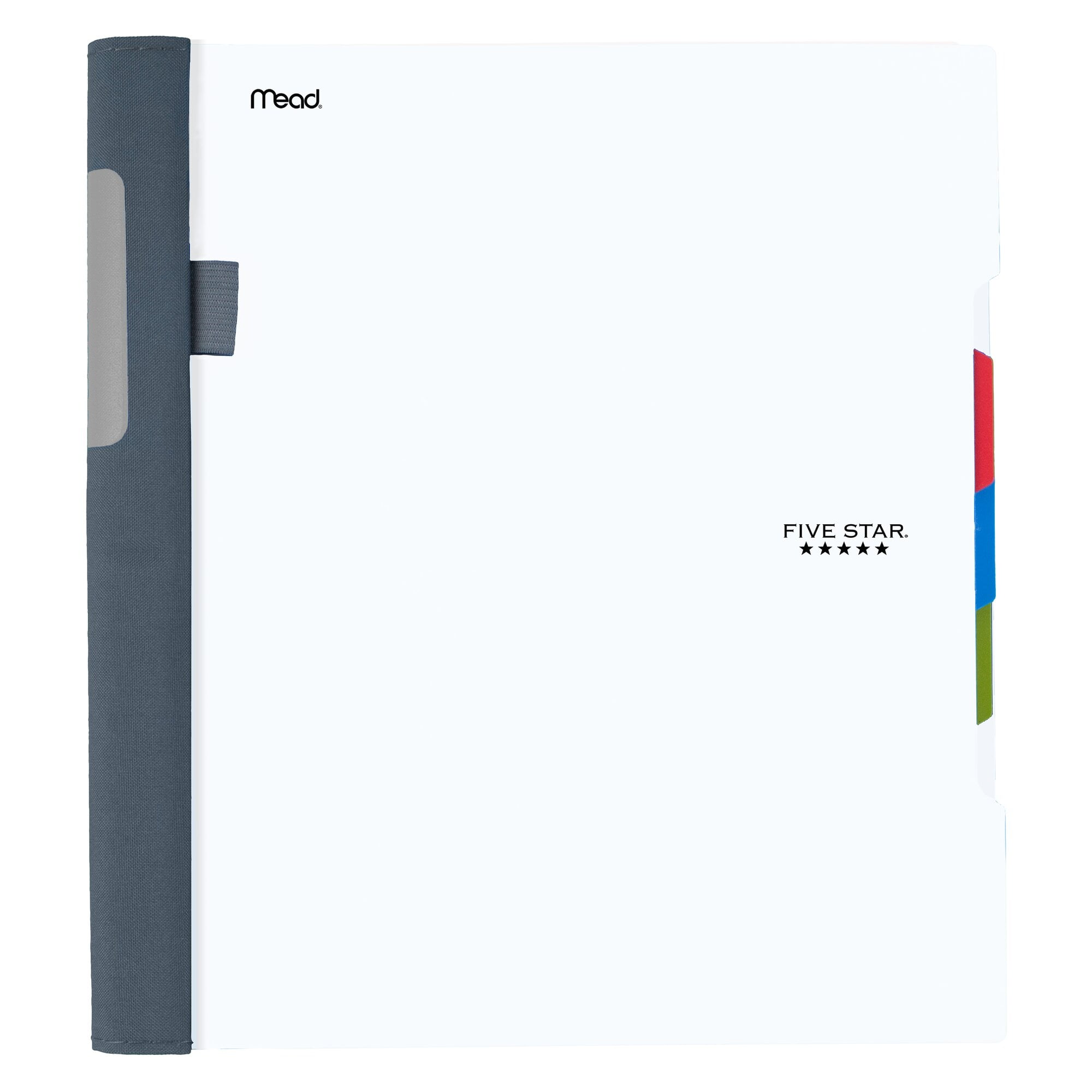 Five Star Advance 3-Subject Spiral Notebook with Pockets, School ...