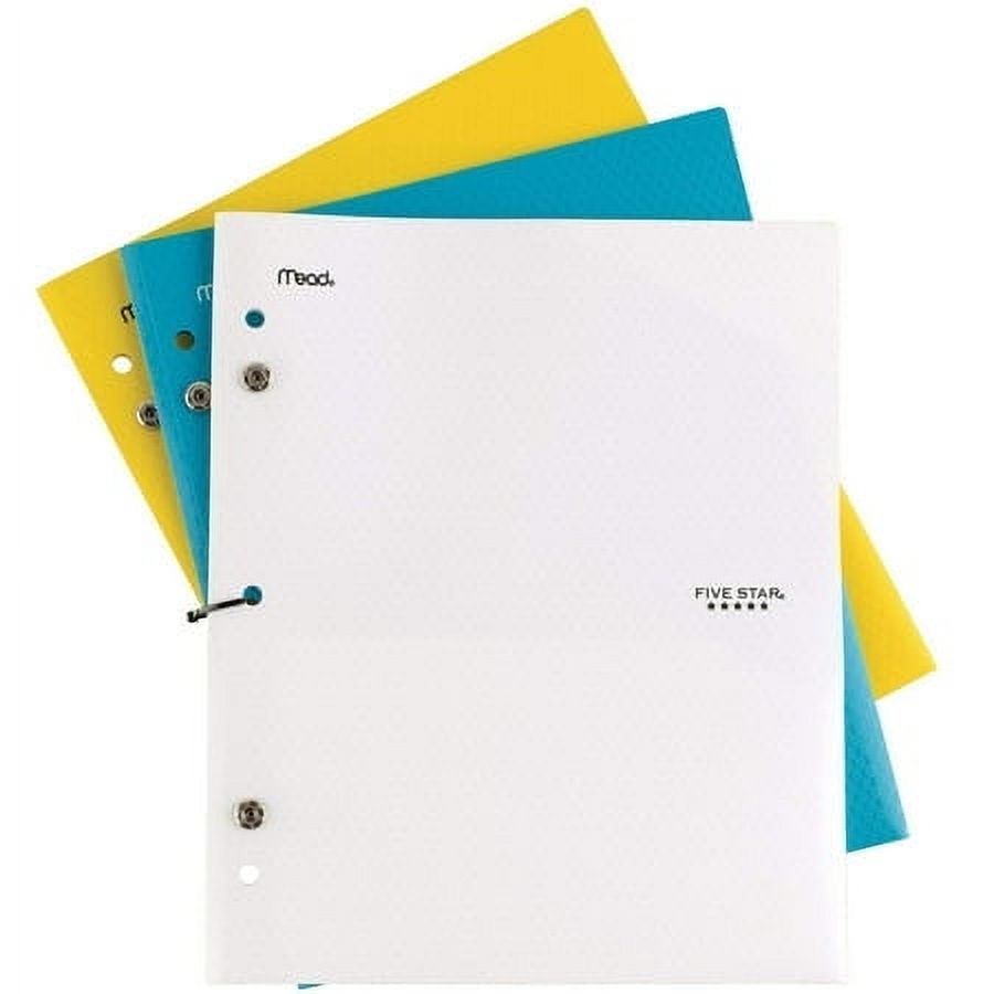 Five Star Attach-A-Folder, 2-Pocket Folders, Stay-Put Folders, Plastic ...