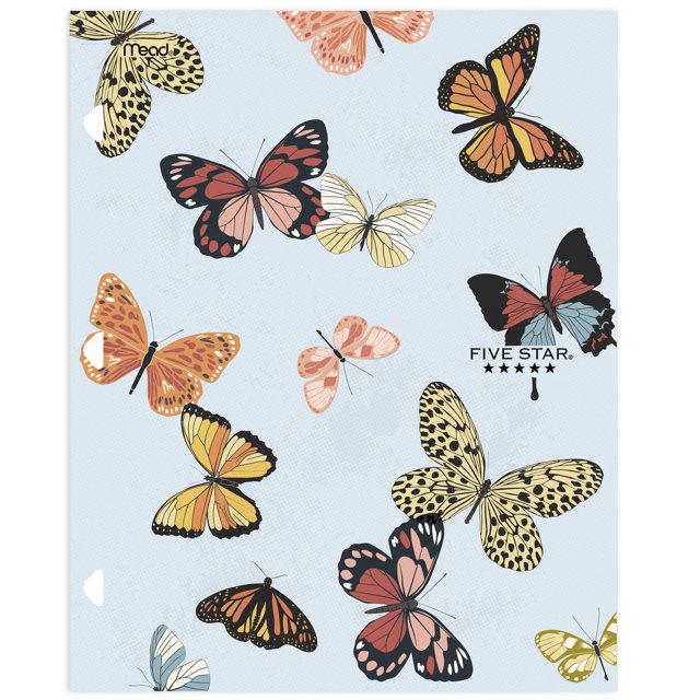 Five Star Butterflies Paper 4-Pocket Folder - Walmart.com
