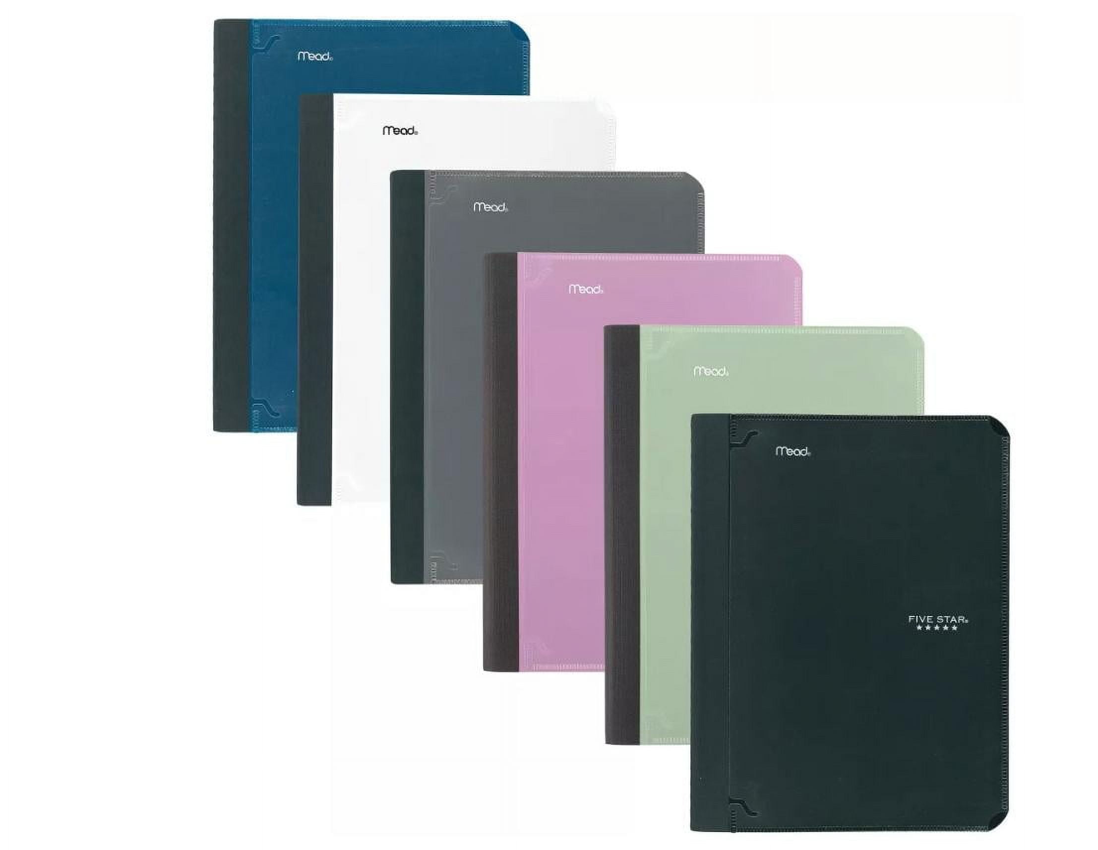 Five Star Clear View Cover Wide Ruled Composition Book 120 Sheets, 1 ...