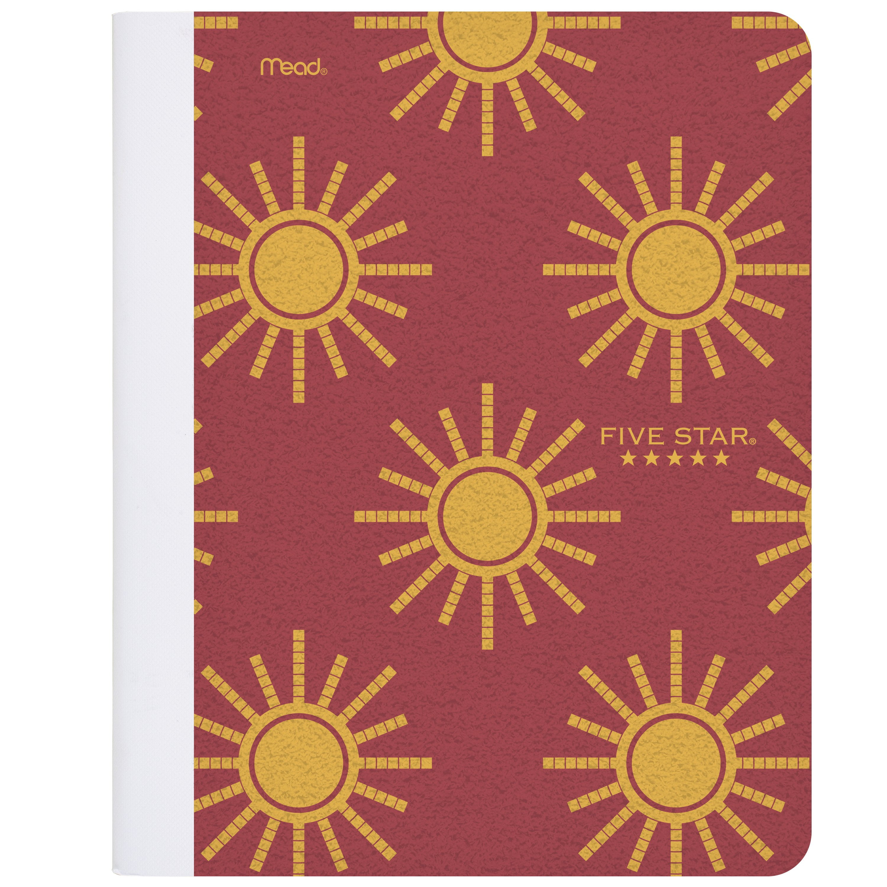 Five Star Composition Book Plus Study App, College Ruled, 100 Pages ...