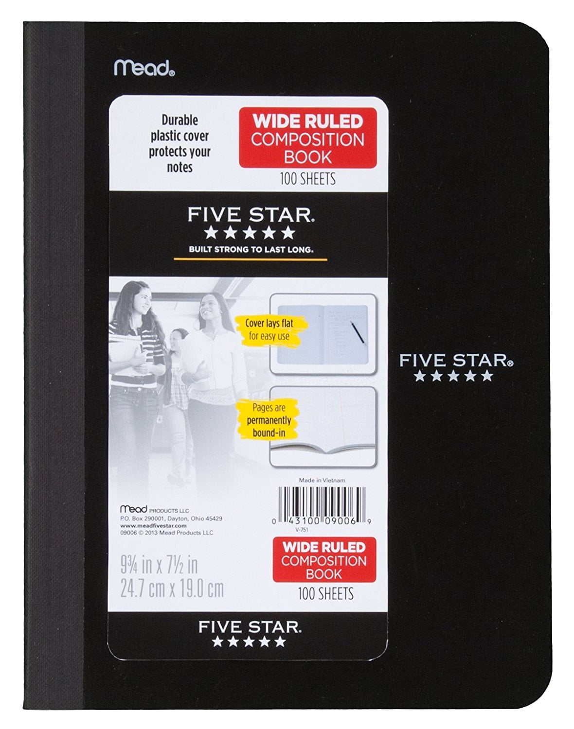 Five Star Composition Sheets Assorted Colors - Walmart.com