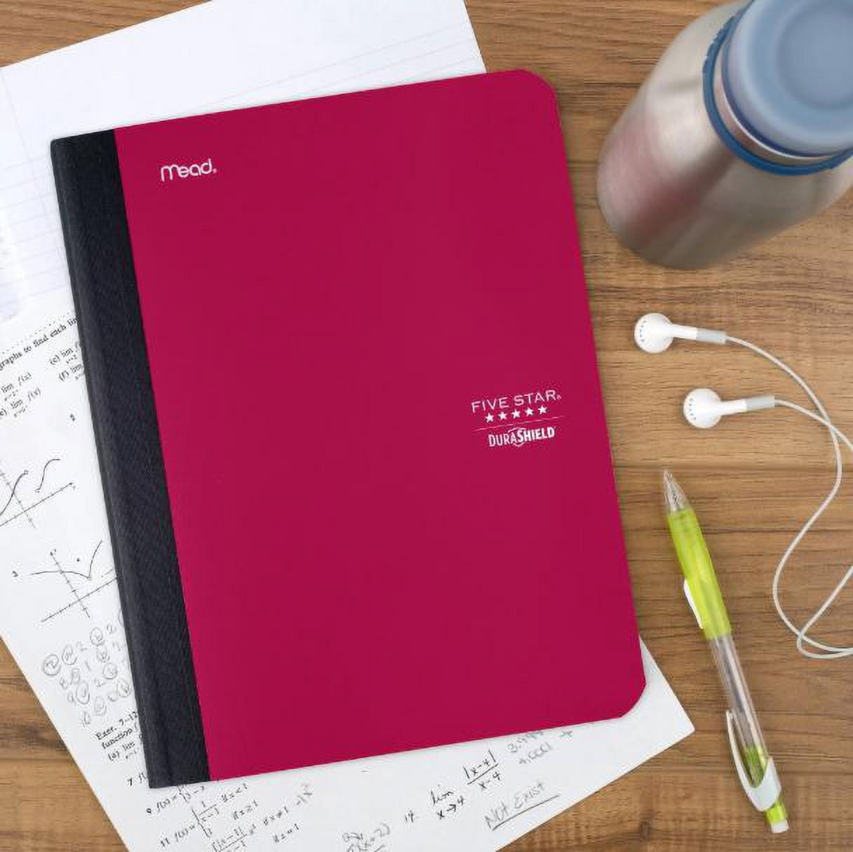 Five Star DuraShield Notetaking Composition Books, 1 Subject, College ...