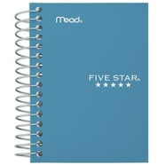 BAZIC Spiral Fat Book Notebook 4"x5.5", 180 Sheets, Assorted Color, 4 ...
