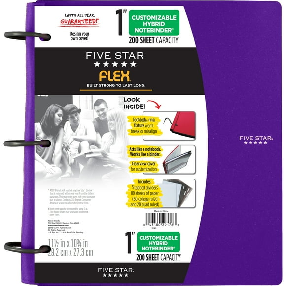 Five Star Binders in Binders & Accessories - Walmart.com
