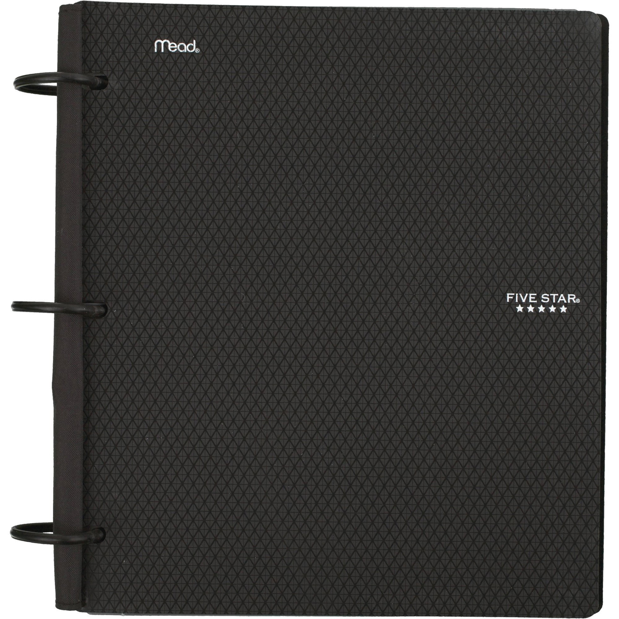 Five Star Flex 1 1/2" Hybrid NoteBinder, Black (72403) - Walmart.com