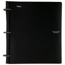 Five Star Flex Hybrid 1" NoteBinder, Green, Flexible Plastic Notebook ...