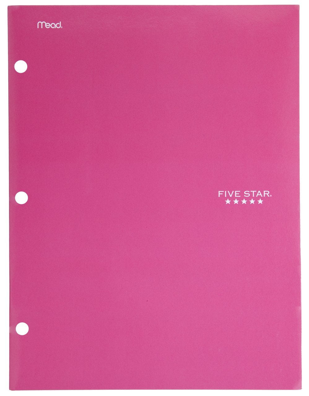 Five Star Folder, 4-Pocket, Pink (72085) - Walmart.com