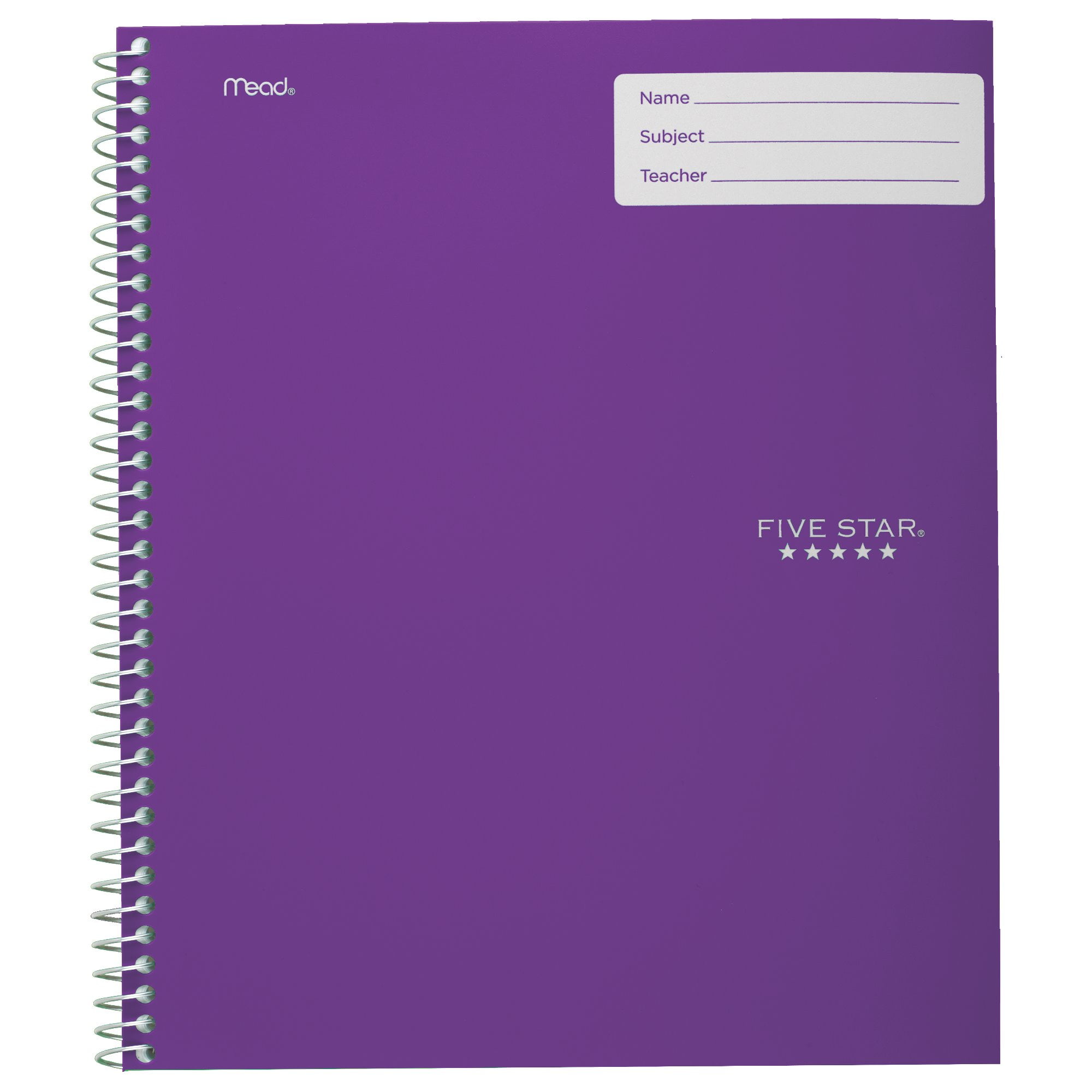 Five Star Interactive Notebook Wide Ruled - Student Supplies - Walmart.com