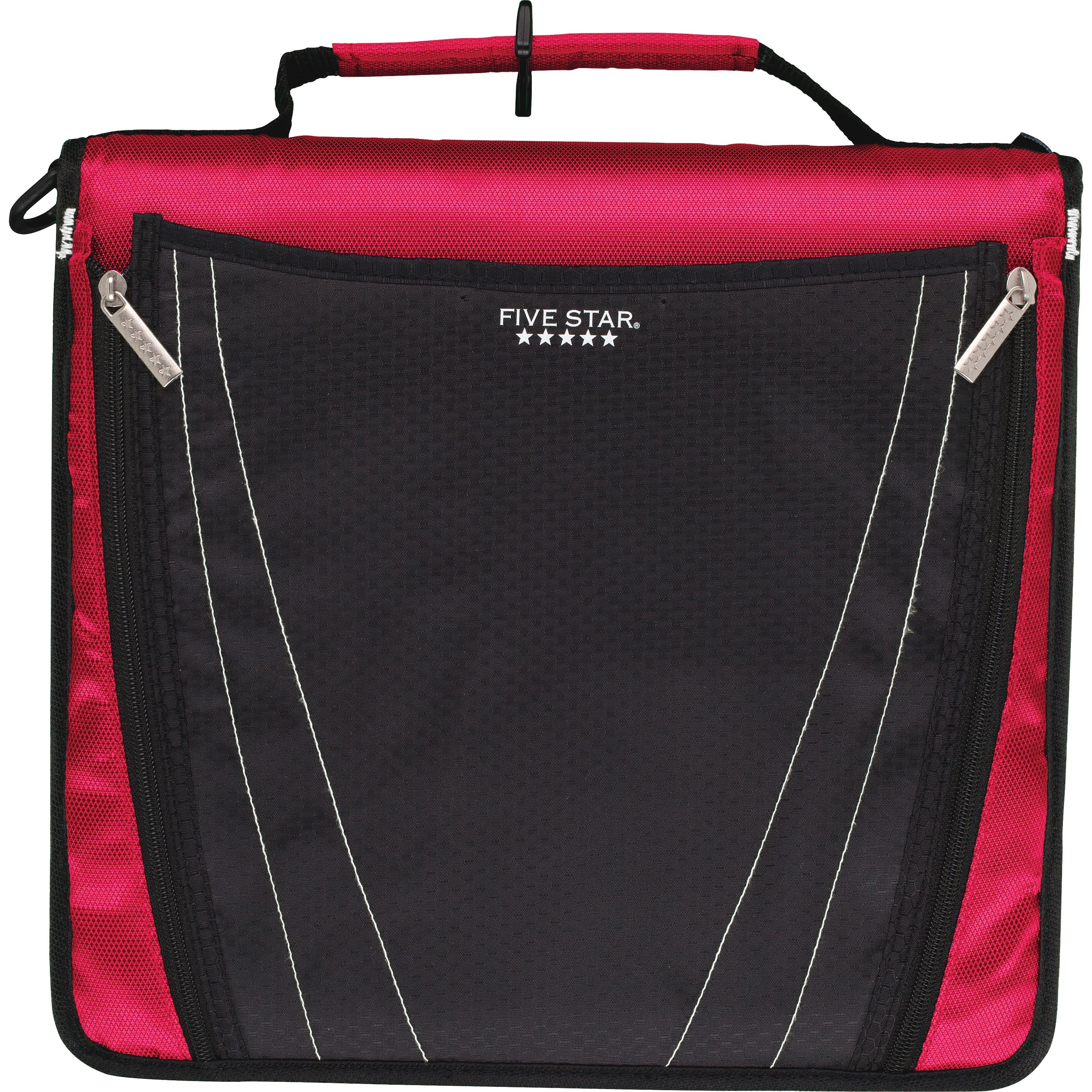 Five Star, MEA73299, Expandable Pocket 2" Zip Binder, 1 Each, Red ...