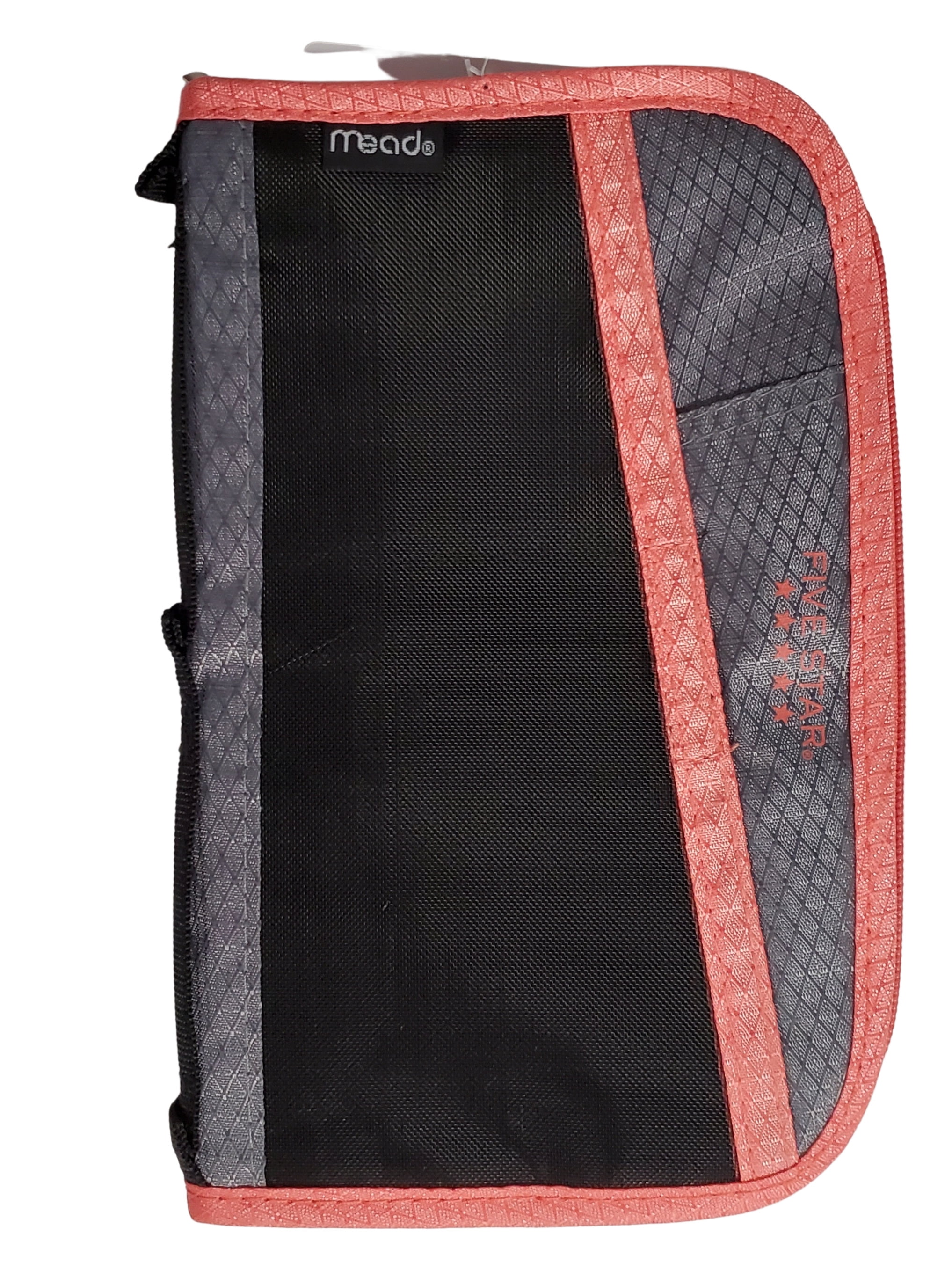 Five Star Multi-Pocket Pencil Pouch, 9.5" X 5", Choose Color - Walmart.com