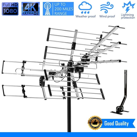 [Five Star NEWEST] Advanced Yagi Outdoor TV Antenna: Elevate Your TV Experience - Walmart.com