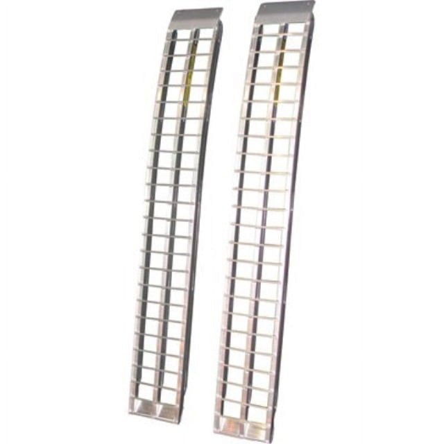 Five Star Non-Folding Arched Aluminum Ramps - 3,000-Lb. Capacity, 7Ft ...