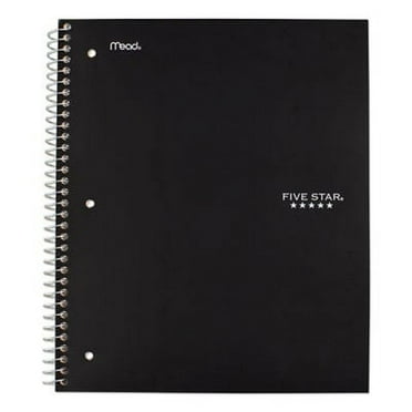 Five Star Wireless Notebook, 1 Subject, College Ruled,Assorted (09294 ...