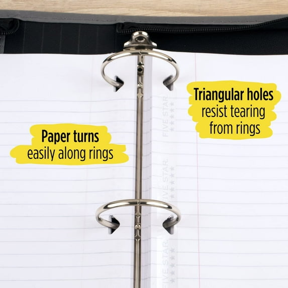 Five Star Loose Leaf Paper, 12 Pack Wide Ruled Notebook Filler Sheets ...