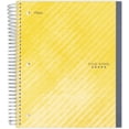 Five Star Performance 5 Subject Wide Ruled Wire bound Notebook, Yellow ...